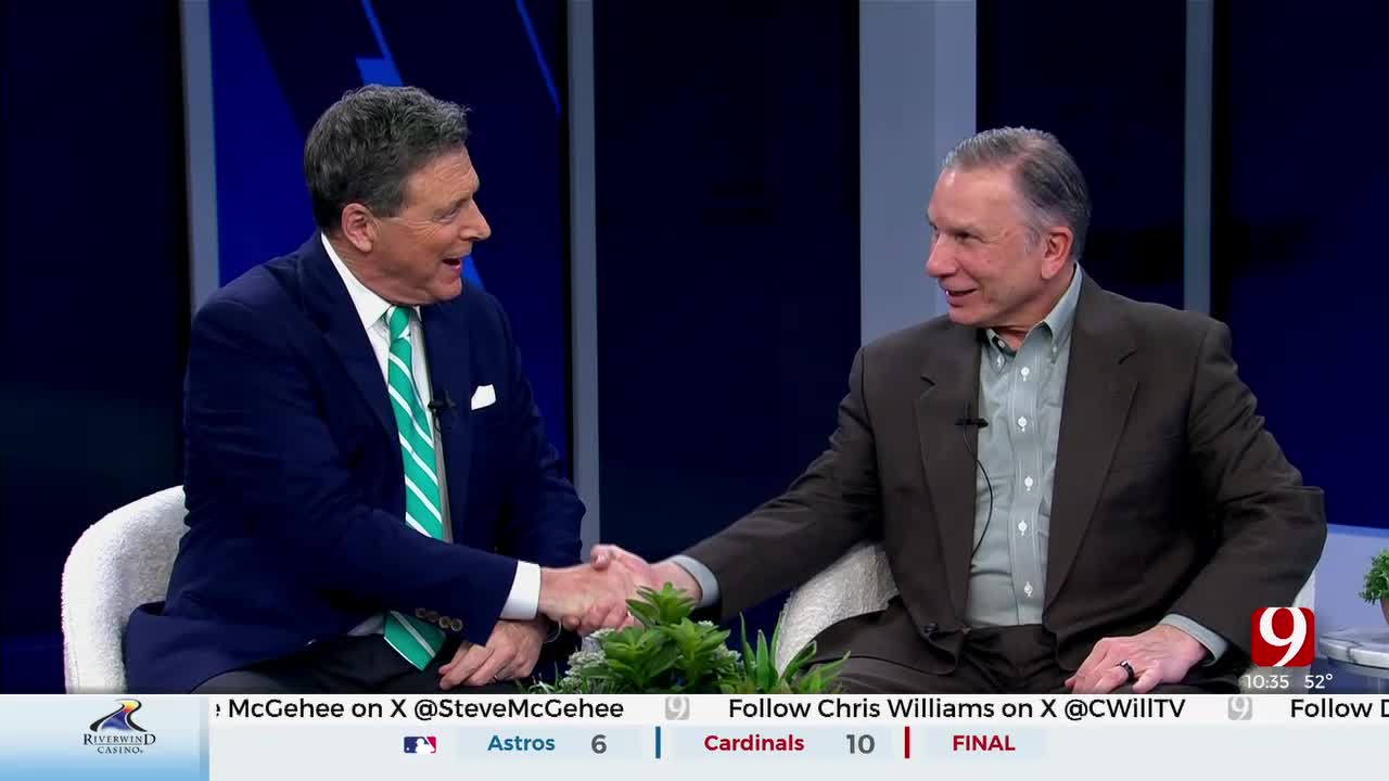 Radio Voice For OKC Thunder Matt Pinto Sits Down With Dean Blevins