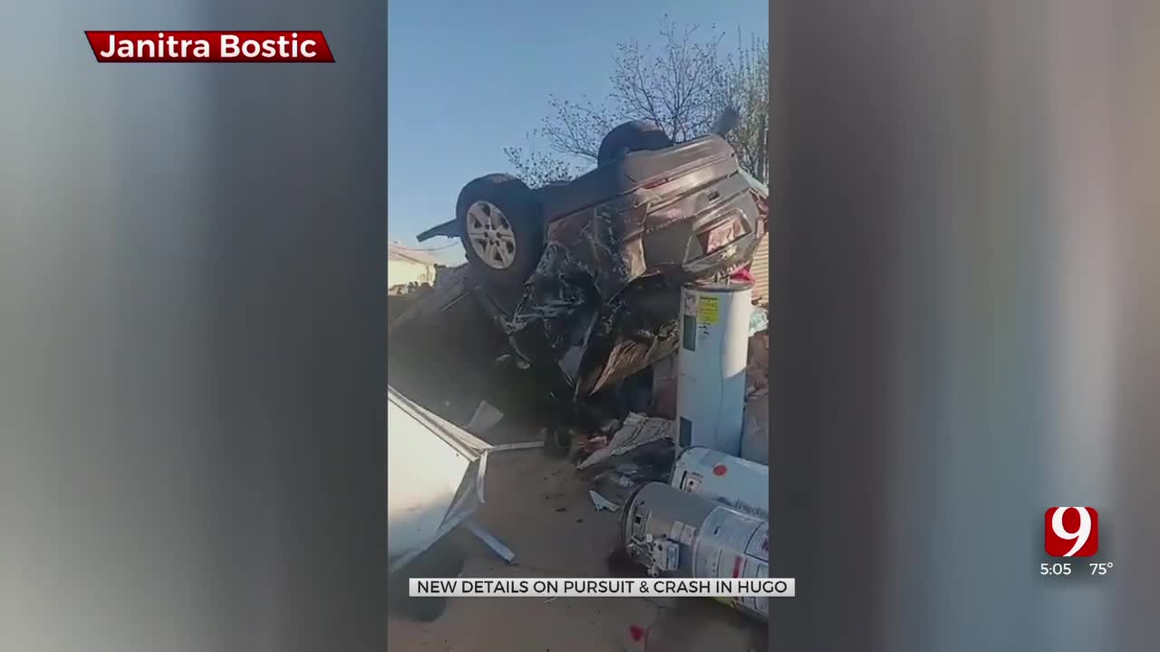 Norman Woman Leads Police On Chase, Ends In Crash