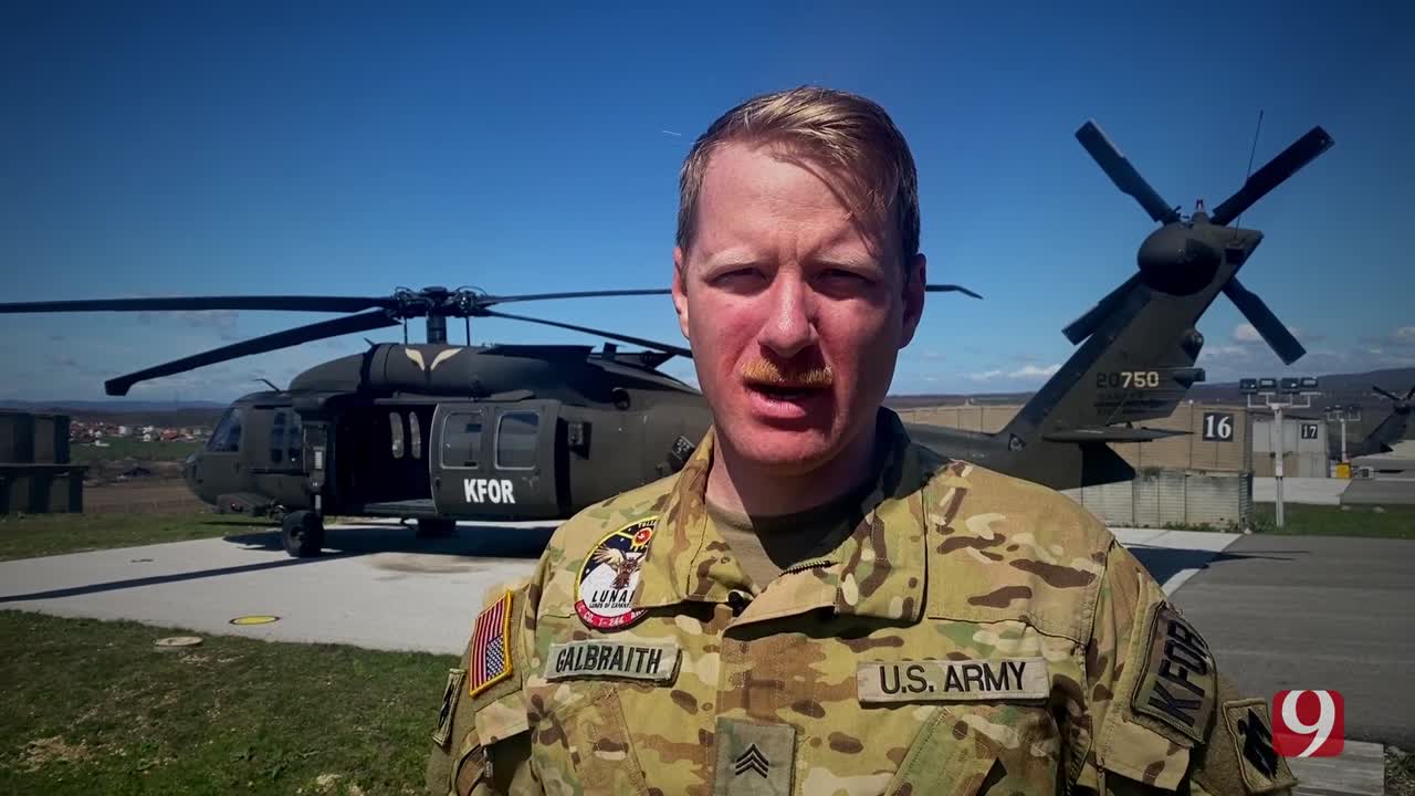 Messages Home: Sgt. Galbraith Sends Message Back To His Family From Kosovo
