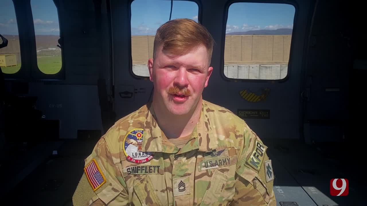 Messages Home: Sgt. Shifflett Sends Message Back To His Family From Kosovo