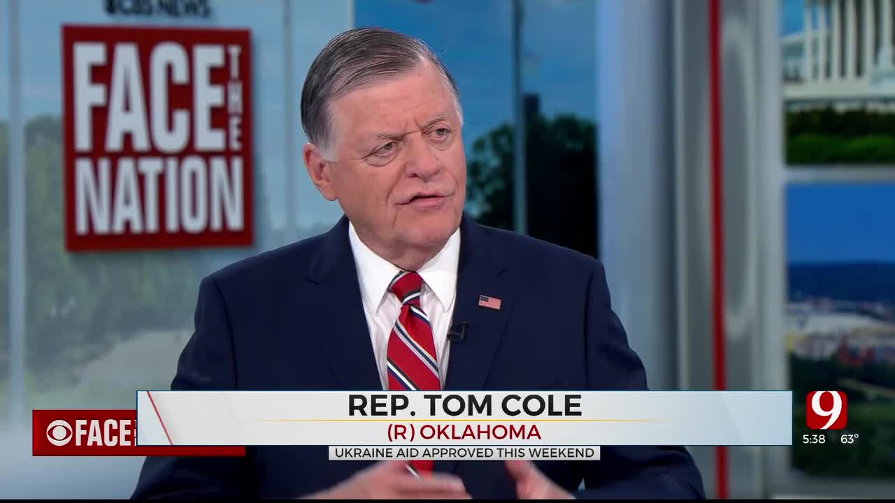 Rep. Tom Cole Applauds Speaker Mike Johnson After House Passes Foreign ...