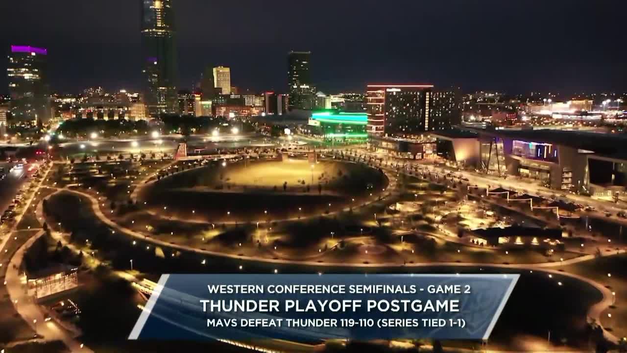 Post Game Show: OKC Thunder Vs. Dallas Mavericks, Game 2