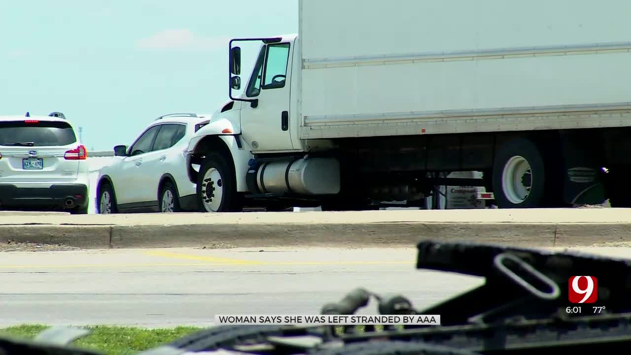 Edmond Woman Stranded on I-40 Waits 7 Hours for Roadside Assistance ...