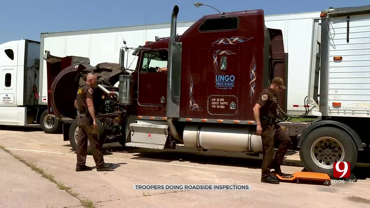 OHP Conducting 3-Day Commercial Vehicle Roadside Compliance Checks