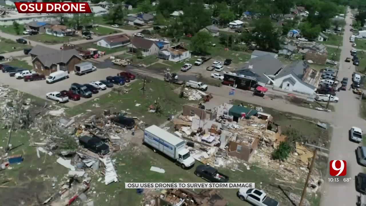 OSU Researchers Gather Storm Damage Data With Drones To Improve Forecasting