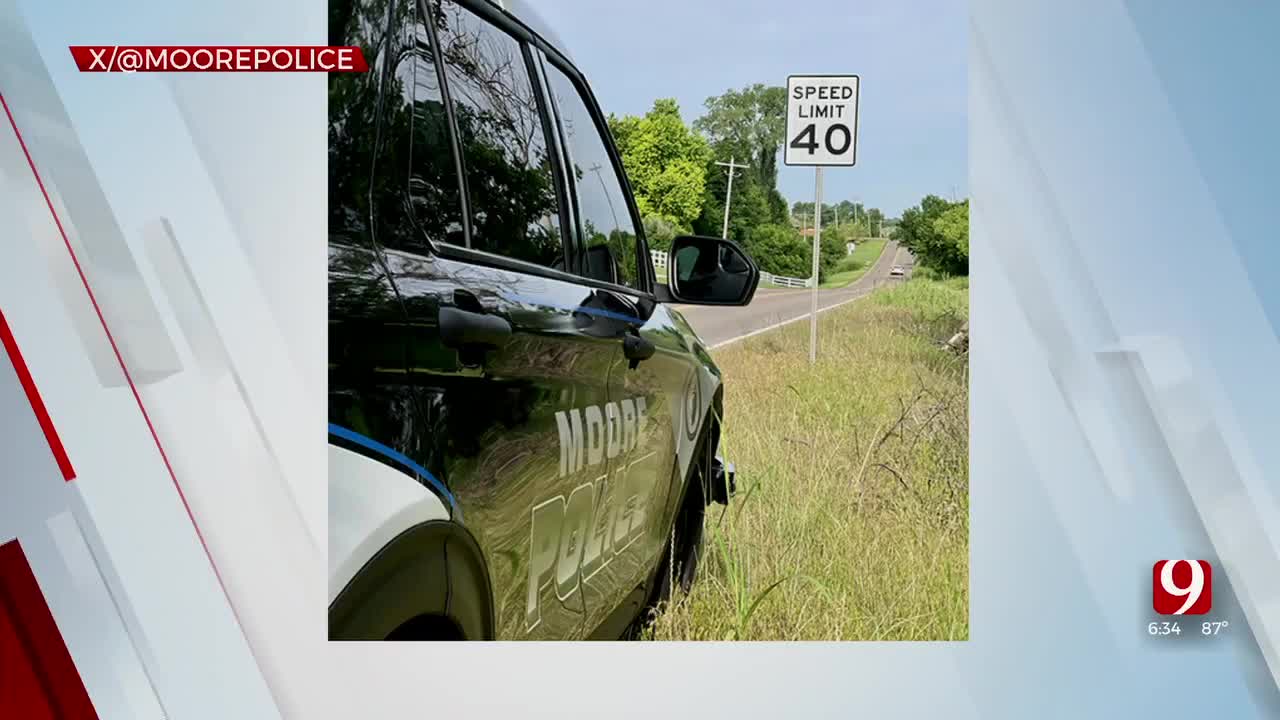 Speed Limit Reduced On Street In Moore, Police Enforcing The Change