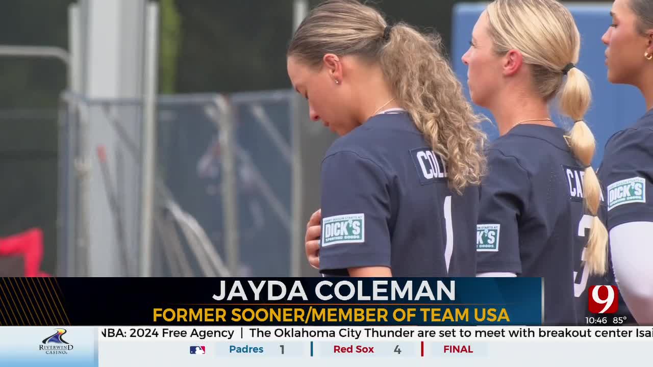 Former Sooners Softball Stars Compete With Team USA Against OKC Spark