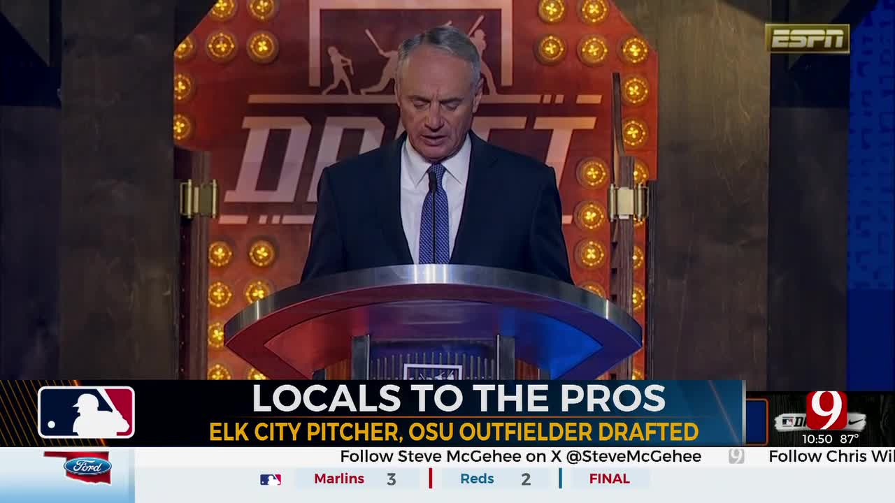 Two Oklahomans Drafted In MLB