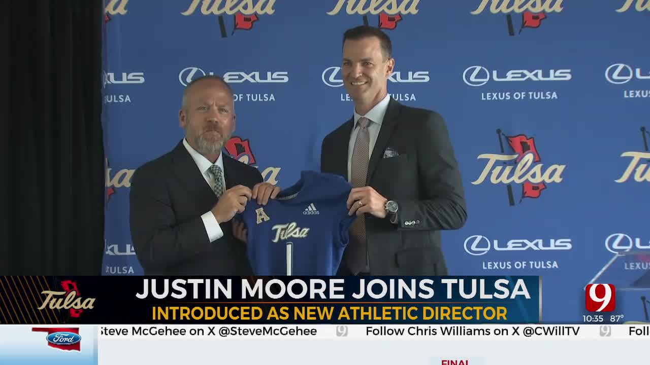 Justin Moore Joins The University Of Tulsa Athletics