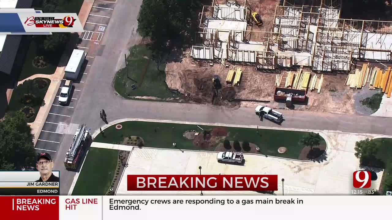 Main Gas Line Repaired In Edmond