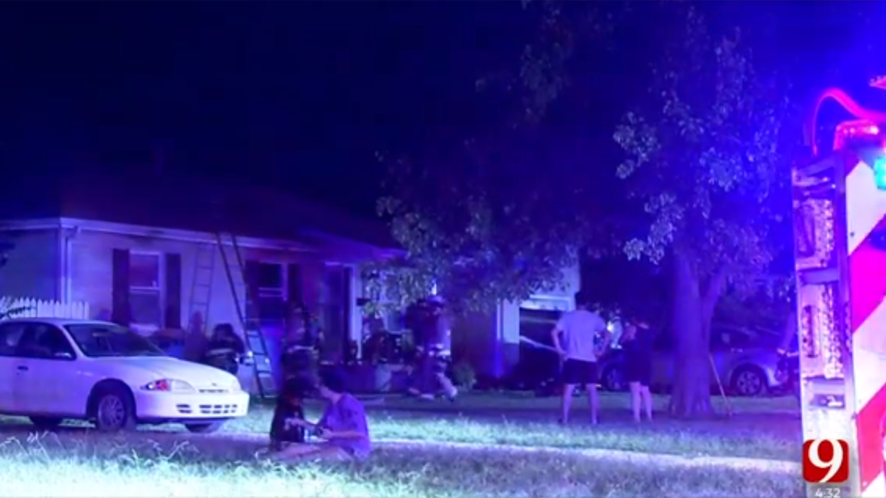 NW Oklahoma City House Fire Brought Under Control; No Injuries