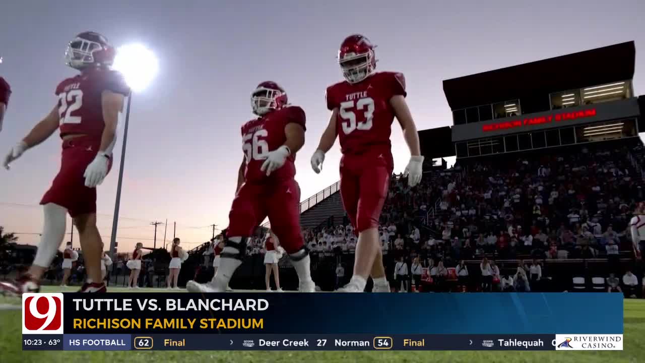 Tuttle Tigers Defeat Blanchard Lions In Battle Of Undefeated Teams, 28-7