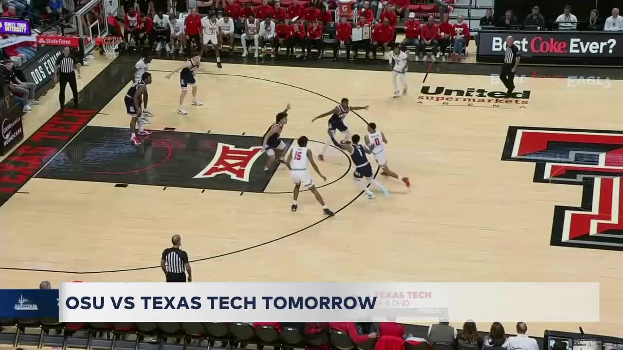 OSU Basketball faces tough test against Texas Tech in Lubbock