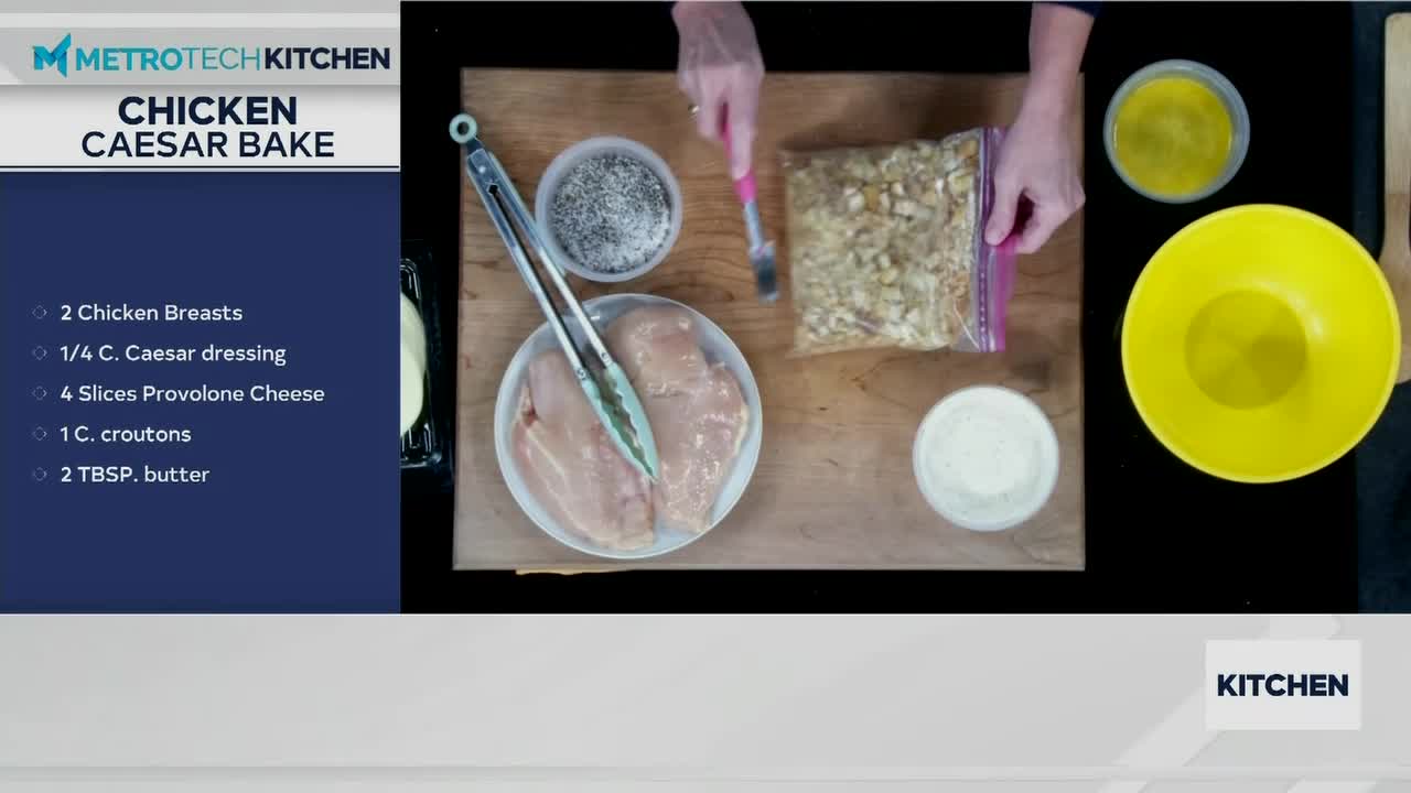 Sassy Mama: Chicken Caesar Bake