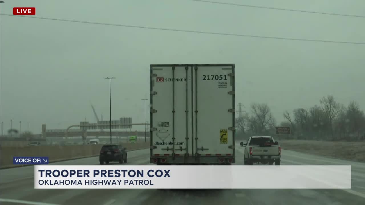 Winter storm response puts strain on Oklahoma Highway Patrol