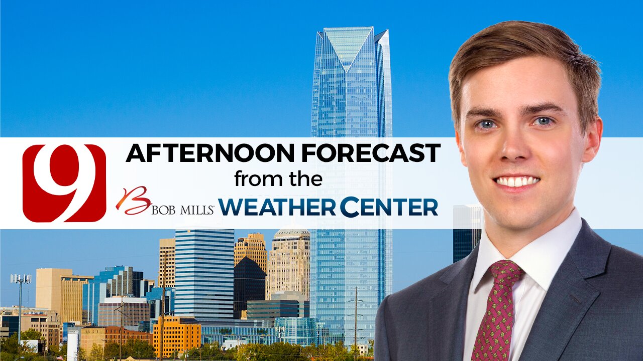 Andrew Adams' Monday afternoon forecast