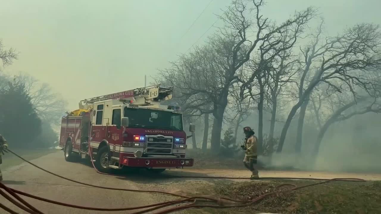 OKC firefighters prepare for near hurricane force winds forecasted for ...