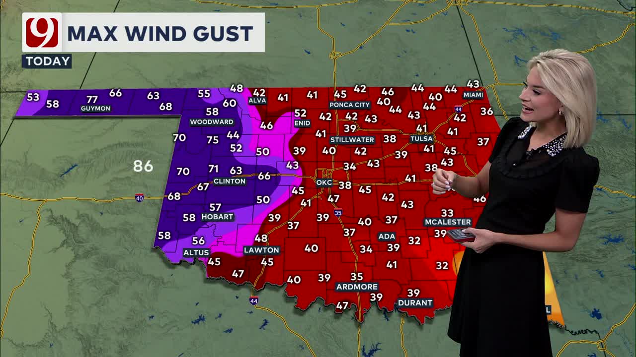 Megan Gold's Wednesday morning forecast