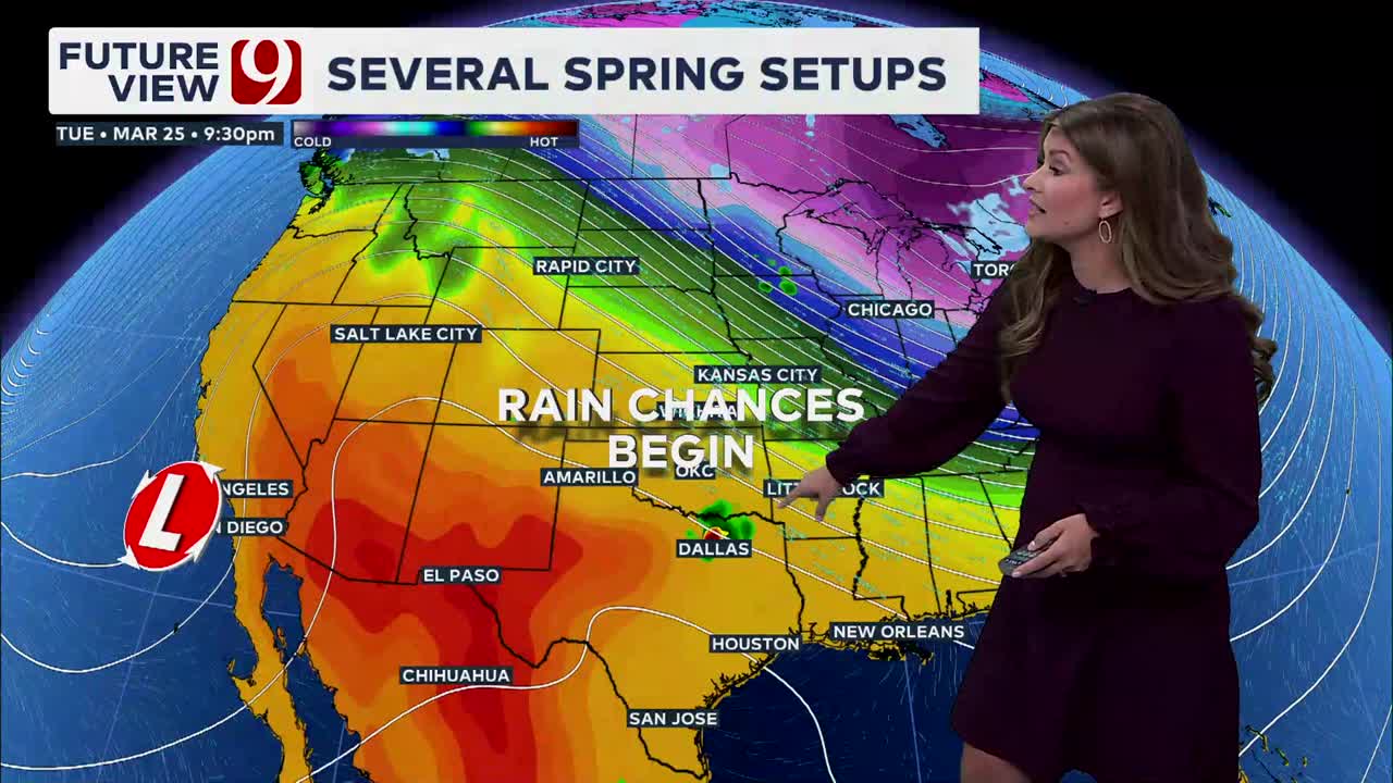 Lacey Swope's Monday morning forecast