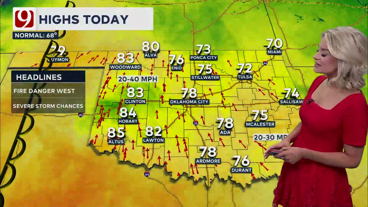 Megan Gold's Tuesday morning forecast