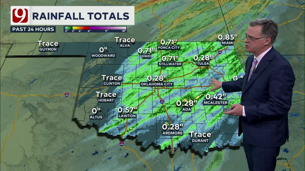 Jed Castles' Wednesday afternoon forecast