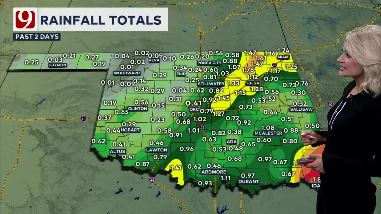 Megan Gold's Friday morning forecast