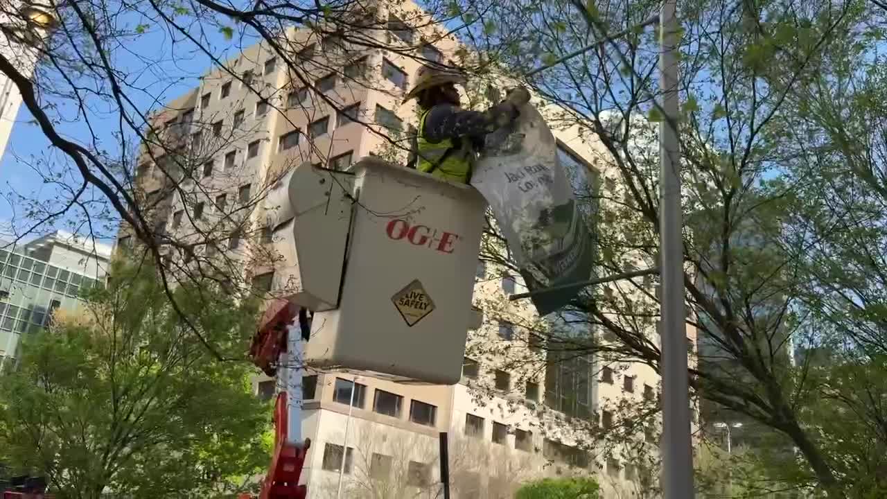 168 banners honoring victims of OKC bombing installed across town ahead ...