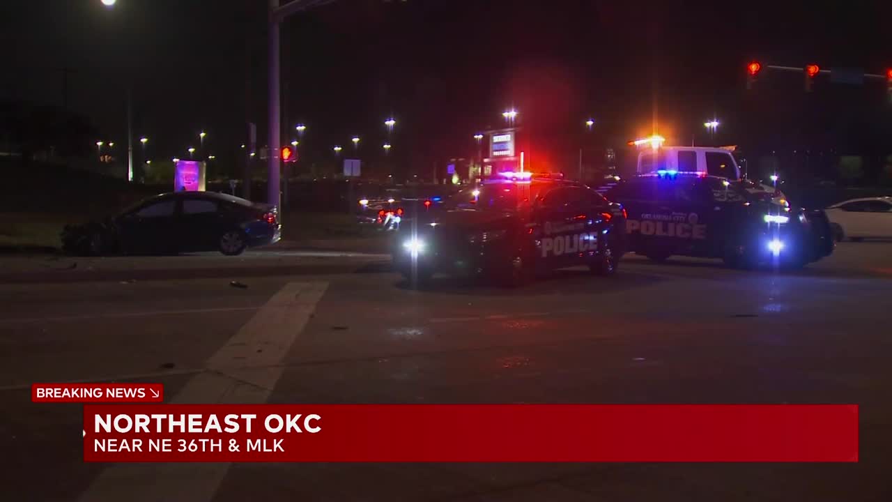 1 injured and in custody after NE OKC police chase