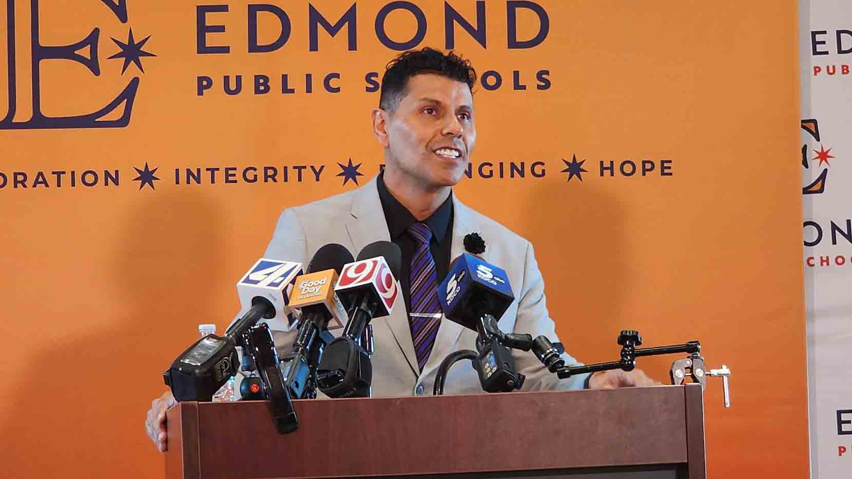 Edmond Public Schools announces new superintendent: Dr. Josh Delich
