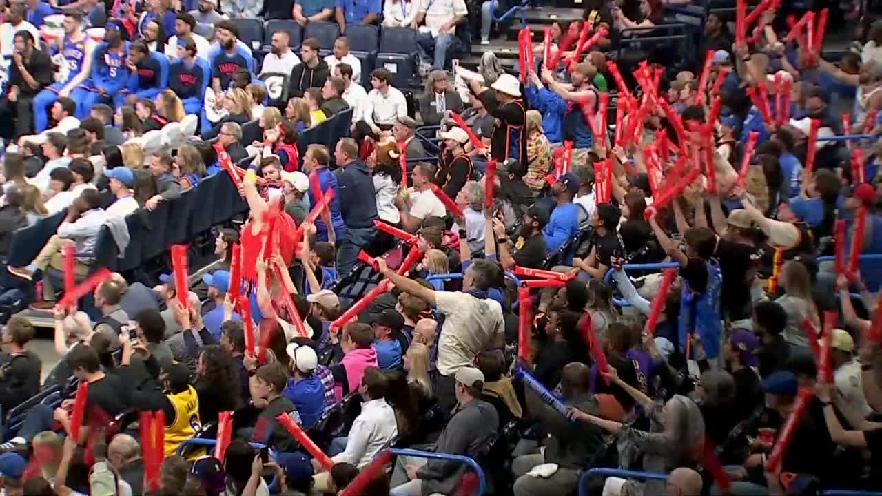 Inside Loud City: Thunder fans bring the energy to downtown OKC