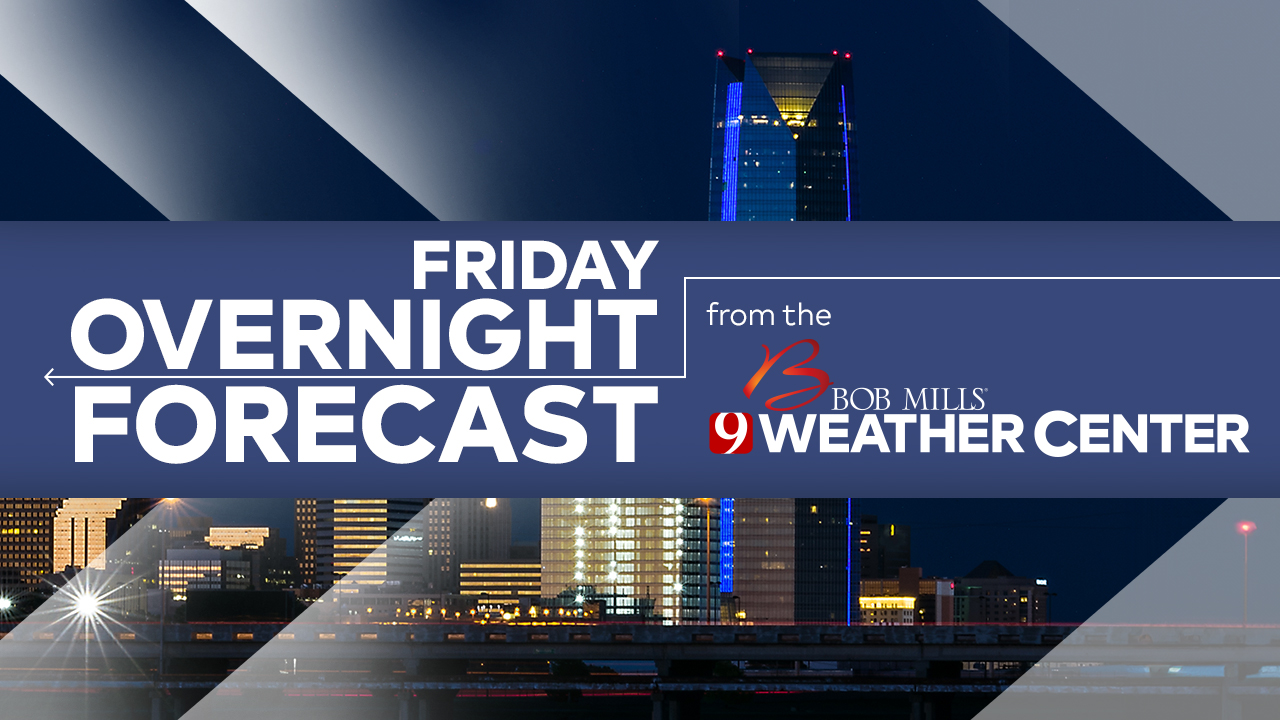 David Payne's Friday overnight forecast