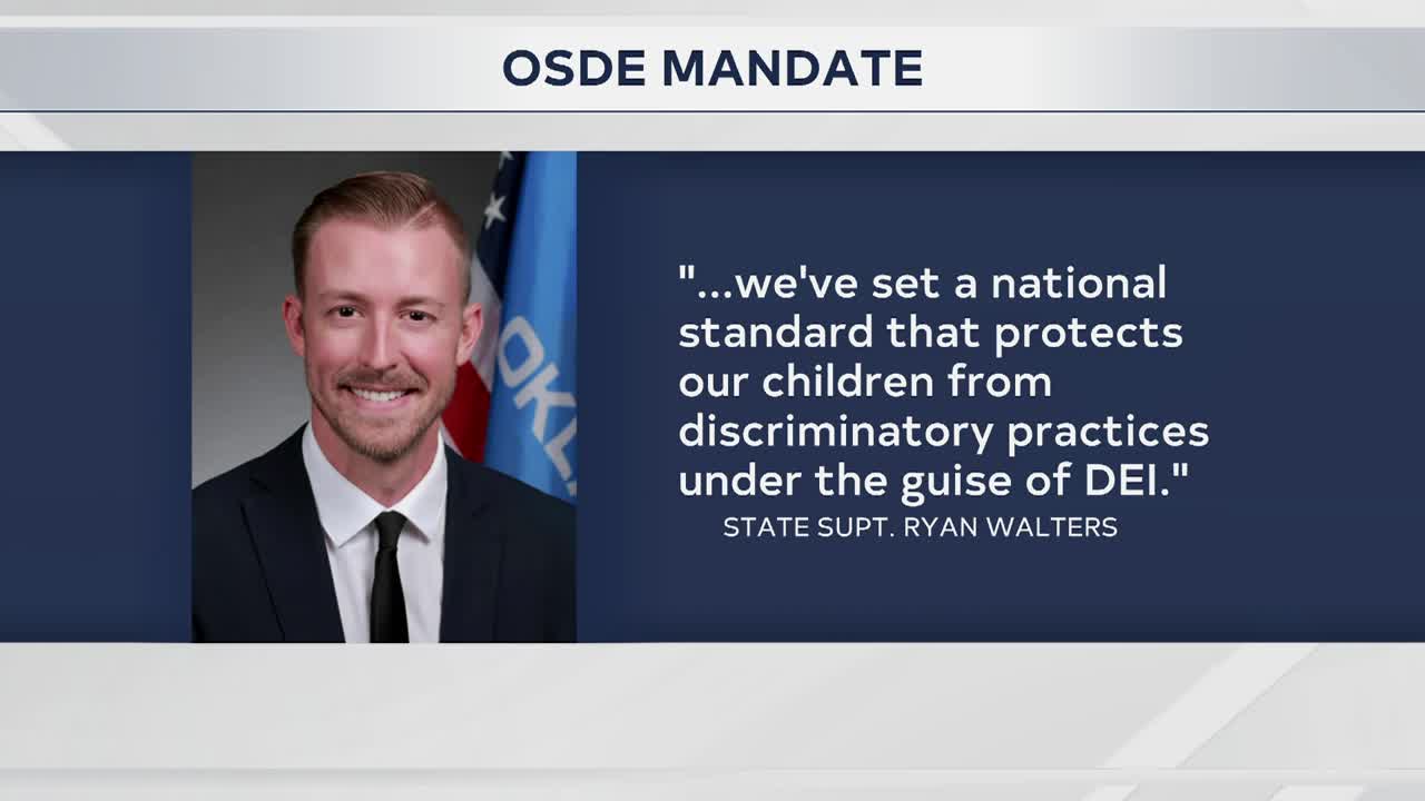 State Superintendent Ryan Walters to enforce federal DEI mandate