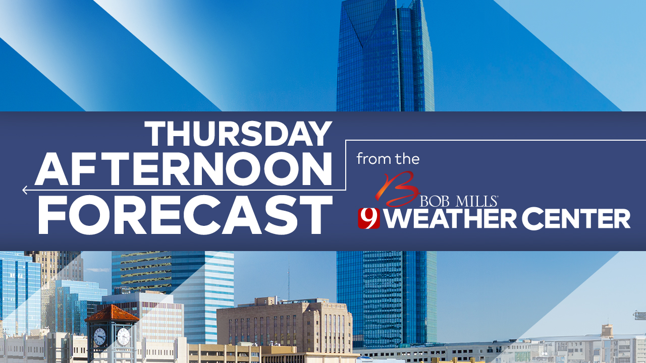 Justin Rudicel's Thursday afternoon forecast