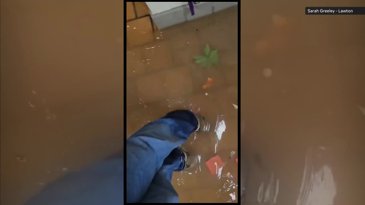 Lawton, Oklahoma flooding: see the impact of heavy rain in Southwest OK