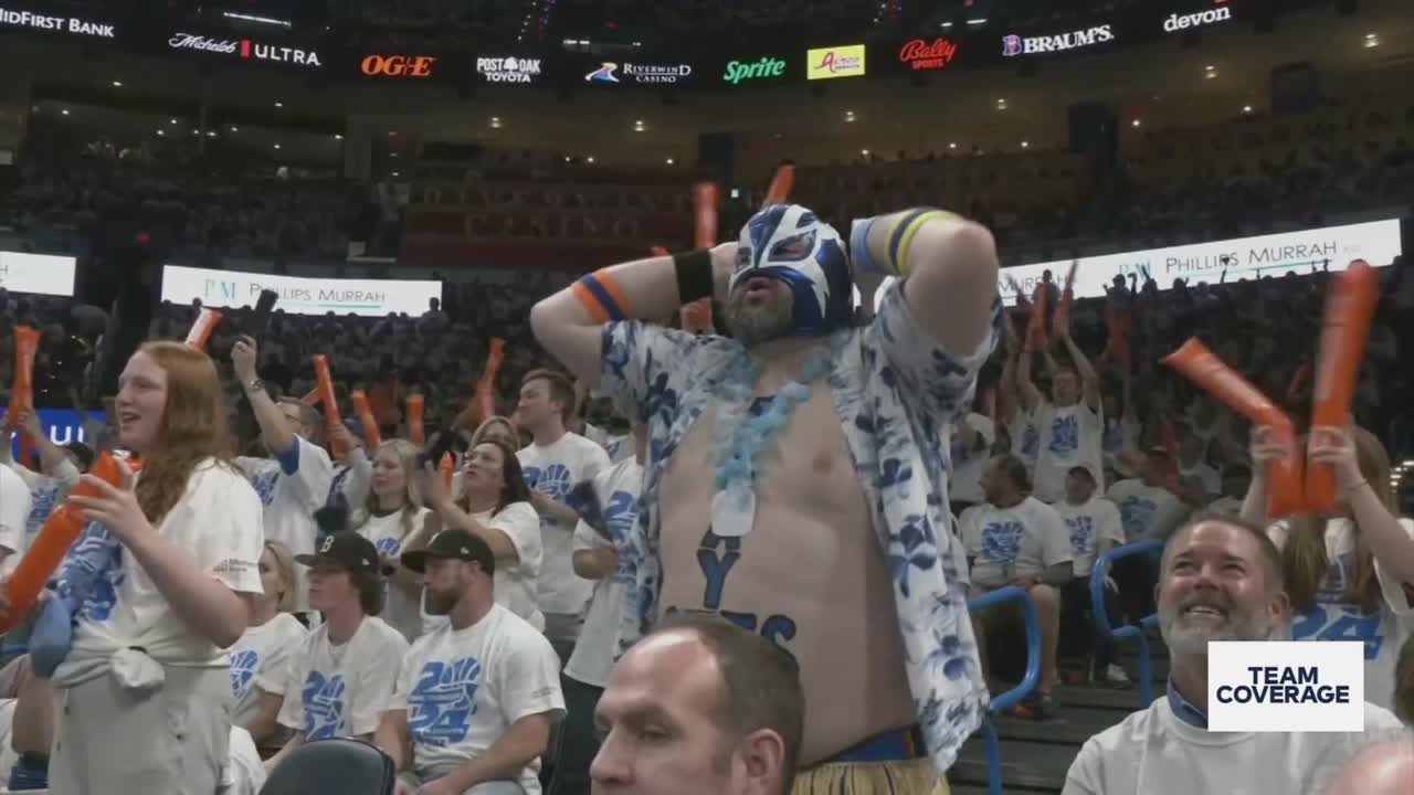 Thunder's #1 superfan: Thundor’s 17-year mission to distract opponents ...