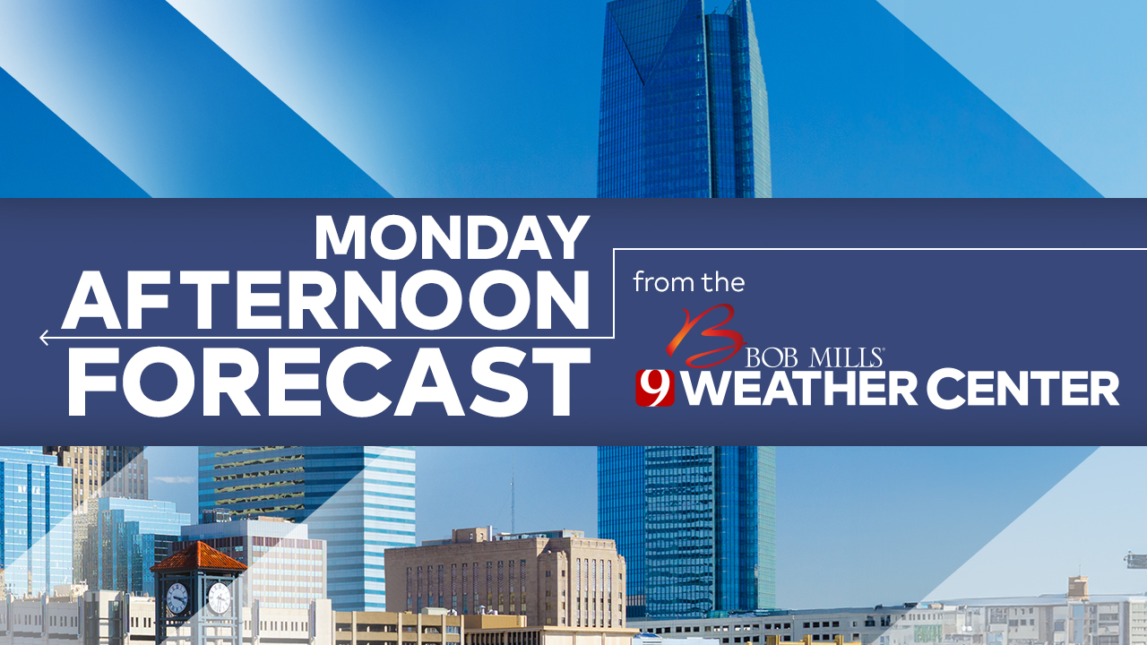 Megan Gold's Monday afternoon forecast
