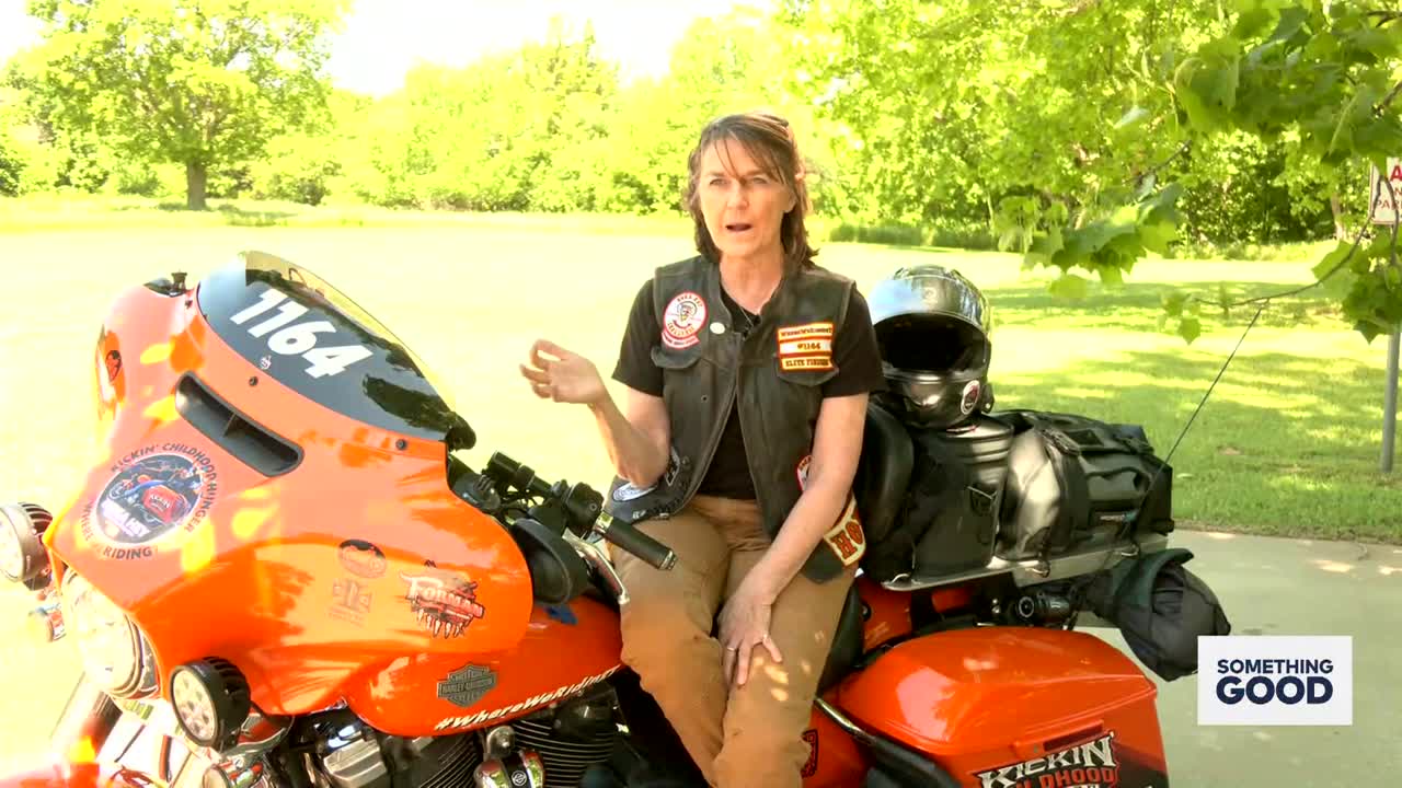 Miles of Purpose: One woman’s 10,000-mile ride to feed kids