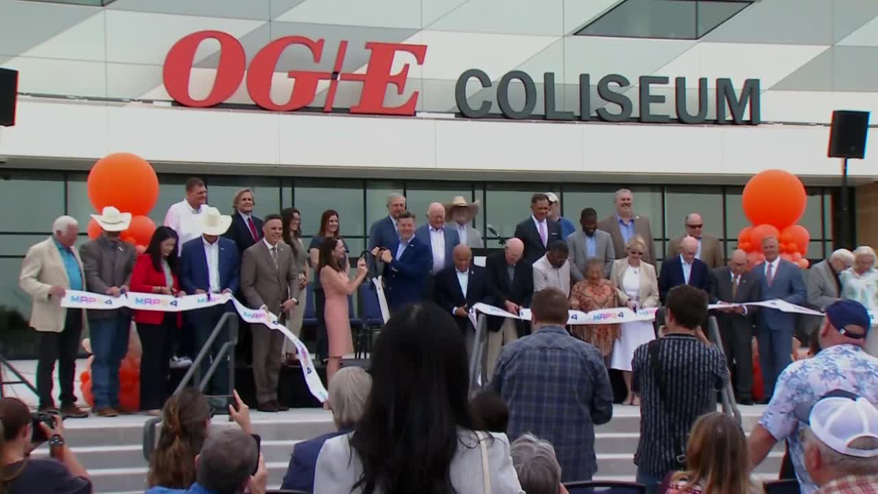 New OG&E Coliseum opens its doors in Oklahoma City, welcoming riders ...
