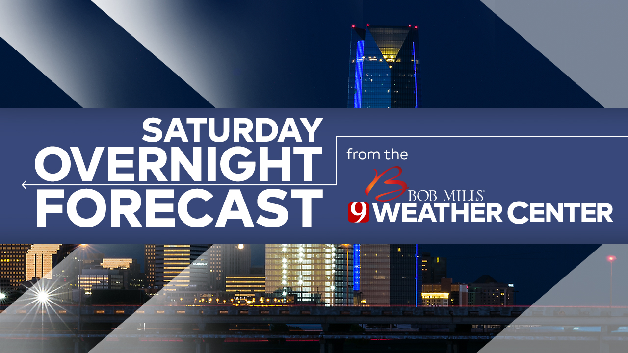 Andrew Adams' Saturday overnight forecast