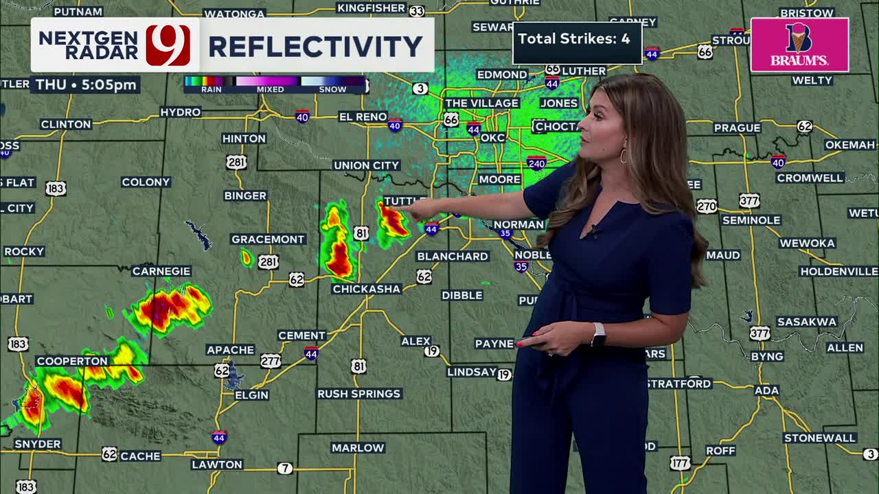 Lacey Swope's Thursday evening forecast
