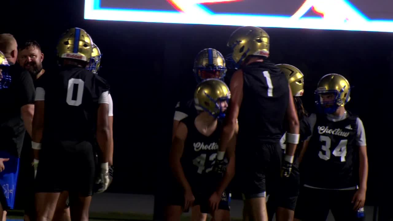 Choctaw kicks off football season with annual midnight practice