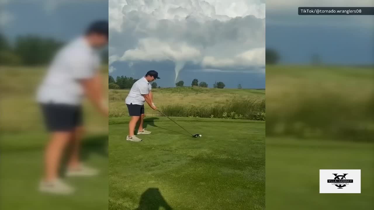 What Caught My Eye: Tornado golf