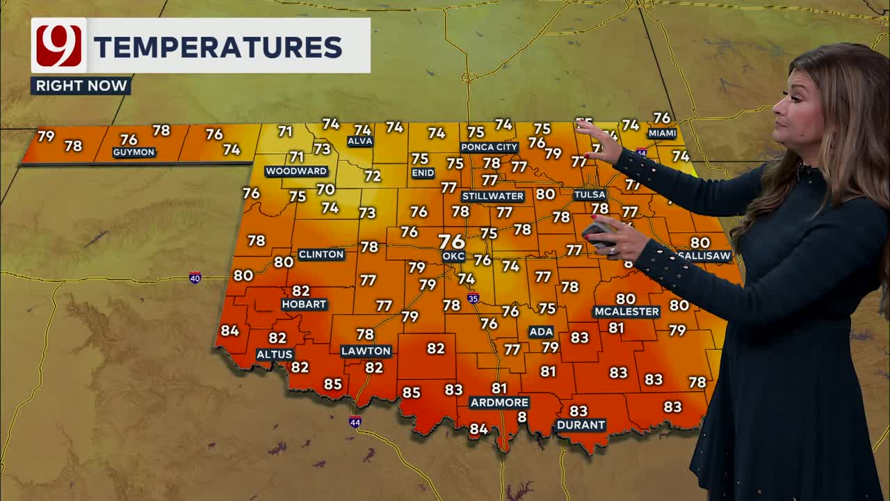 Lacey Swope's Tuesday afternoon forecast