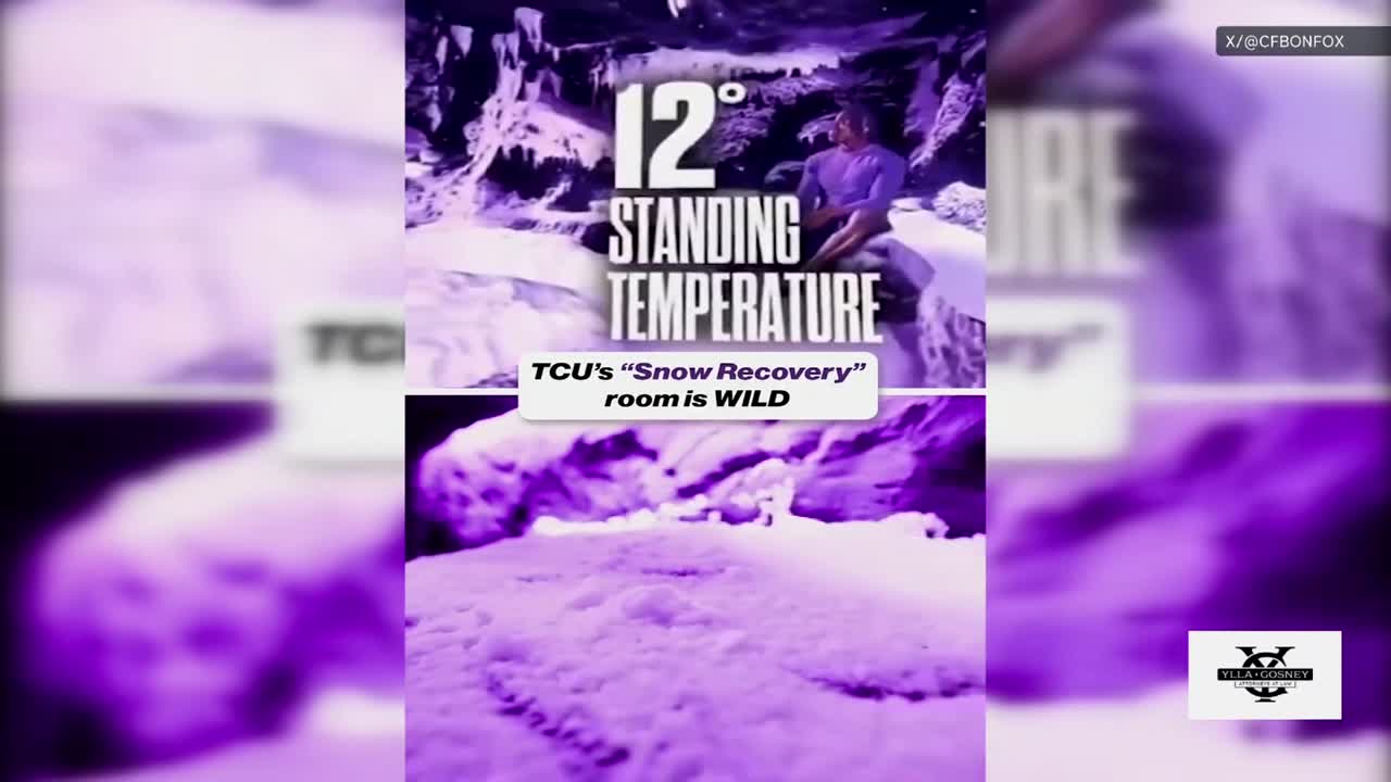 What Caught my Eye: TCU snow recovery room