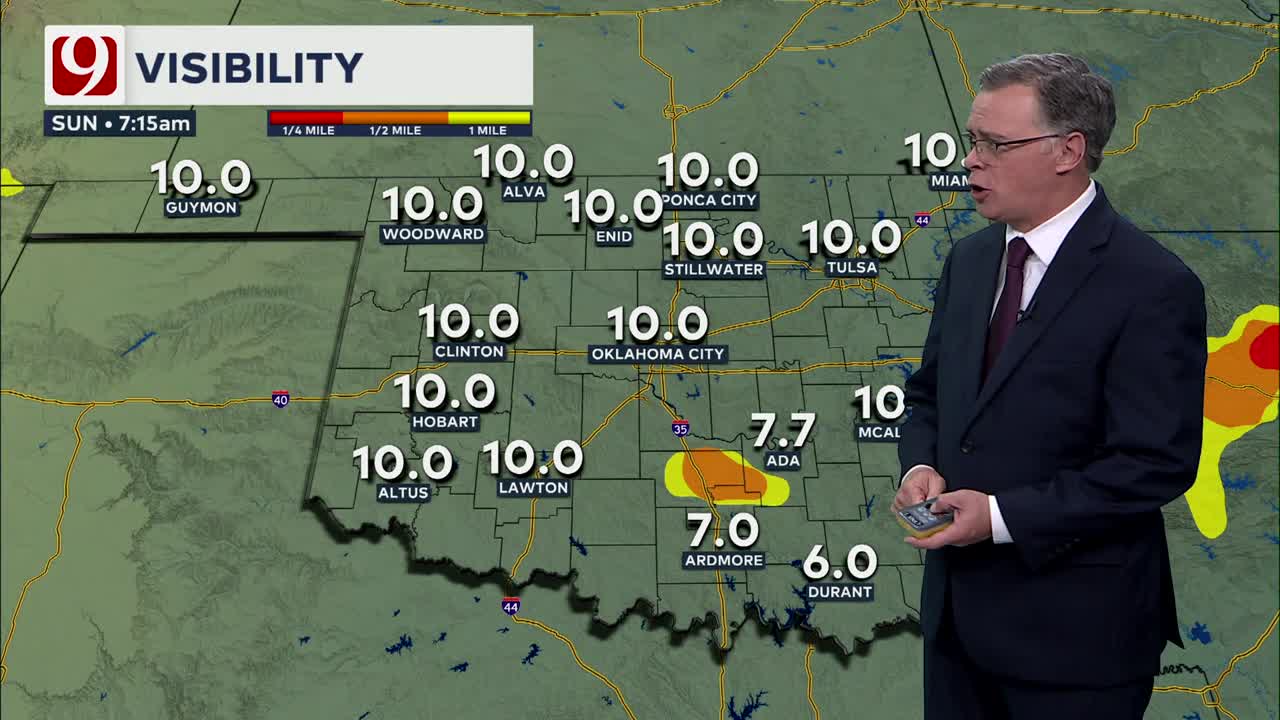Jed Castles' Sunday morning forecast