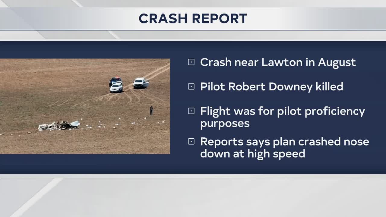 NTSB releases preliminary report on deadly Lawton plane crash
