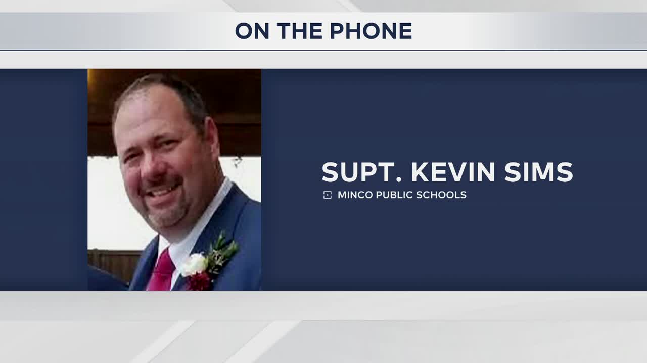 Minco Superintendent speaks out after school bus crash involving softball team