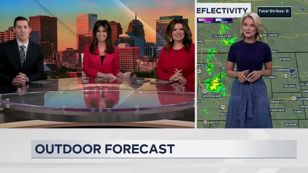 Megan Gold's Wednesday Outdoor Forecast