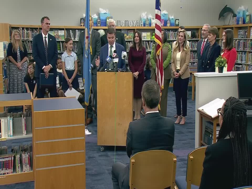 Governor Stitt appoints Lindel Fields as new Oklahoma State Superintendent