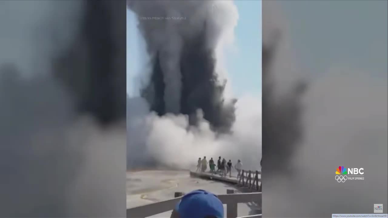Coachella Valley Resident Captures Massive Hydrothermal Explosion in Yellowstone
